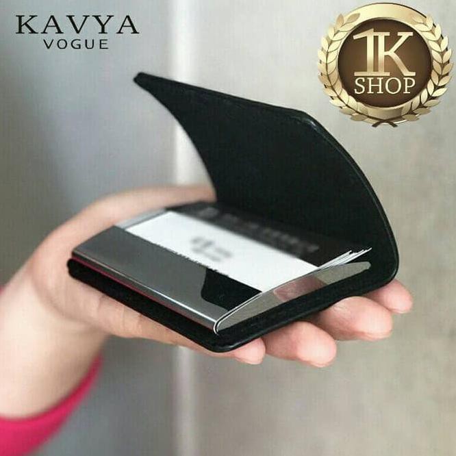 Jual TOP DOMPET KARTU KULIT KOTAK KARTU NAMA MAGNETIC ORIGINAL IMPORT ...