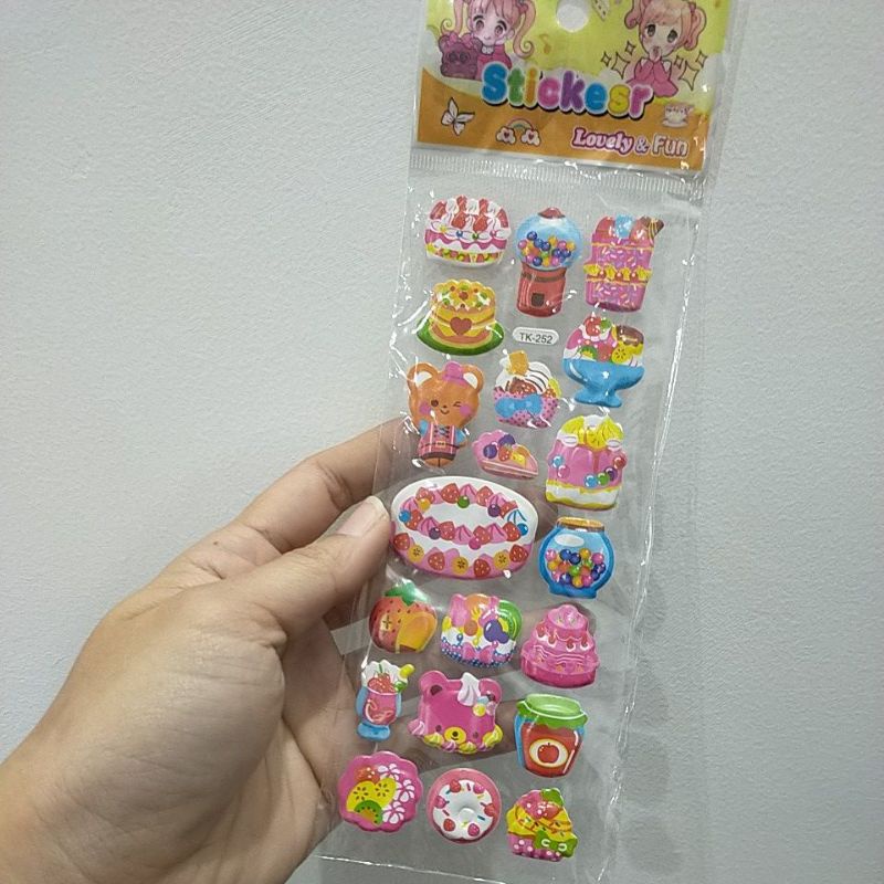 Jual Stiker Anak Perempuan Laki | Hologram Sticker Anak Abjad ...