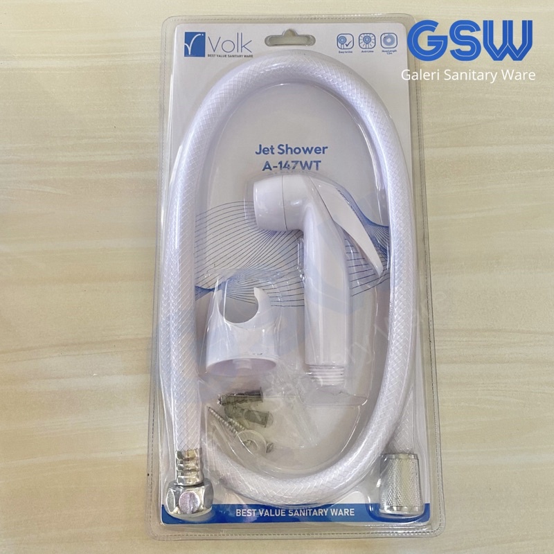 Jual Volk Jet Shower A-147WT / Semprotan Kloset / Semprotan Toilet ...
