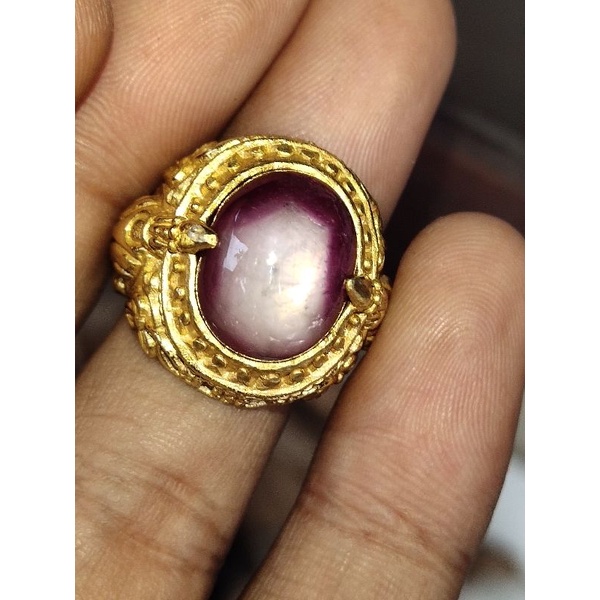 Jual batu ruby merah putih | Shopee Indonesia