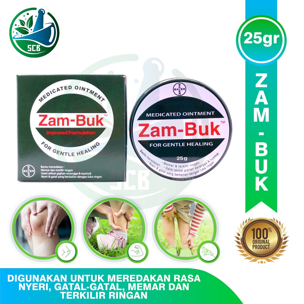 Jual Zam-Buk / Zambuk (Bayer) - Obat salep Luka Memar | Shopee Indonesia
