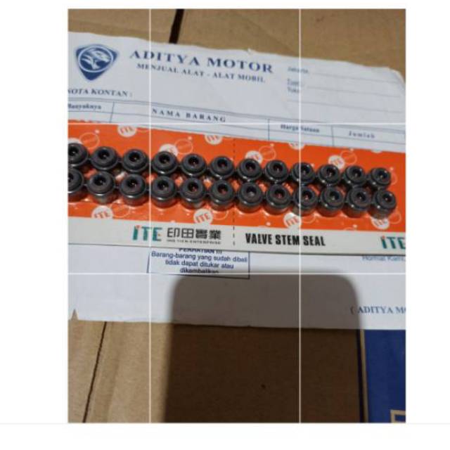 Jual Seal klep valve steam lancer galant pajero sport triton grandis SATUAN | Shopee Indonesia