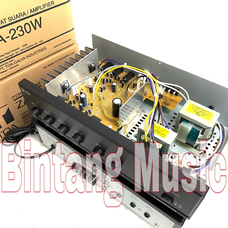 Jual Power Amplifier TOA ZA 230W Original za 230w amplifier toa za230 | Shopee Indonesia