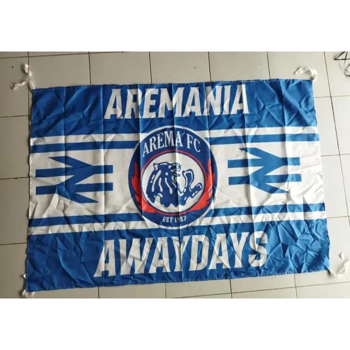 Jual BENDERA AREMA SPANDUK UKURAN 150X100 DAN 150X200 | Shopee Indonesia