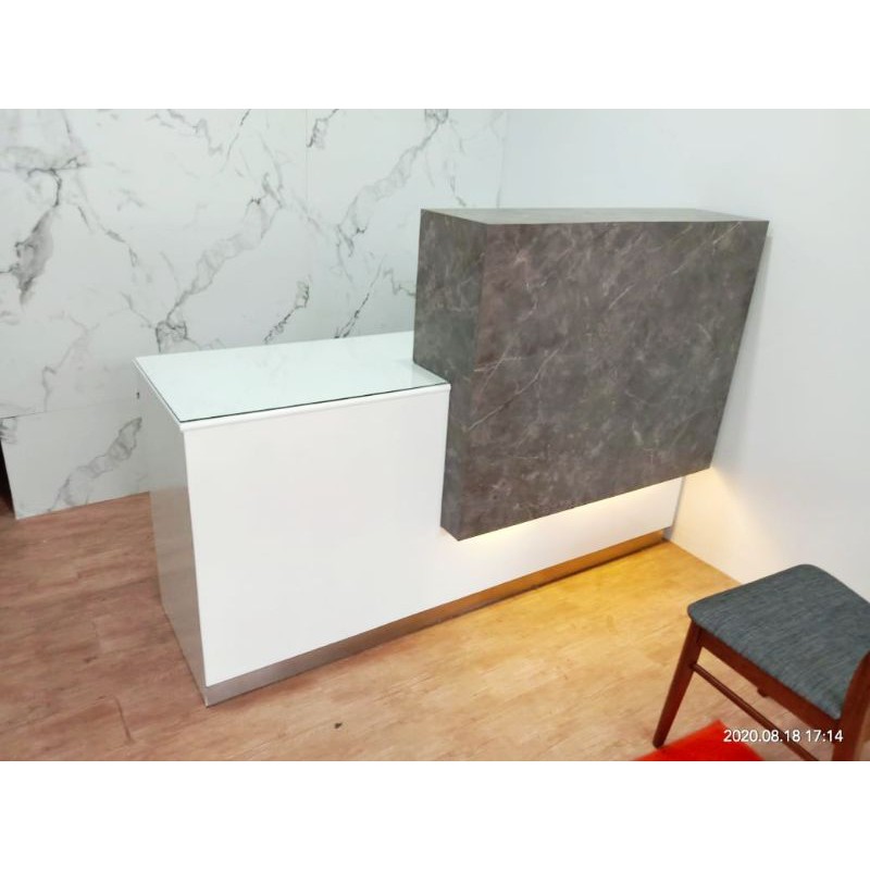 Jual Meja Resepsionis Meja Counter Meja Front Office FURNITURE NEW ...
