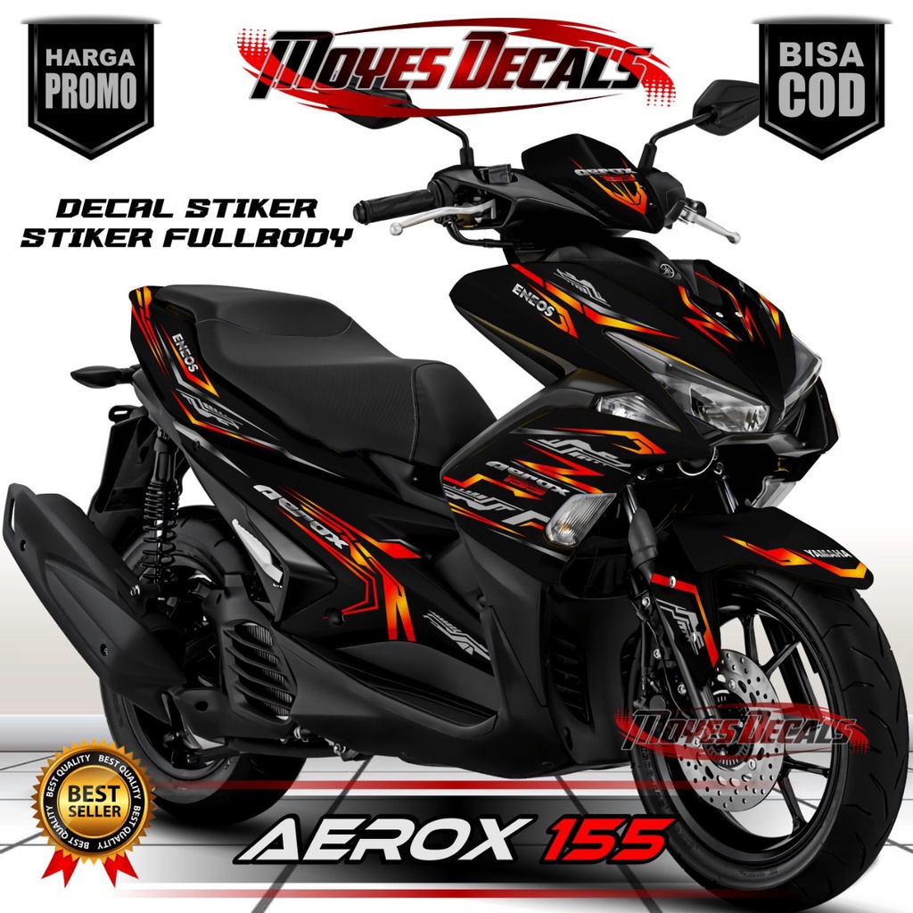 Jual -Decal Stiker Motor Yamaha Aerox Old Lama Full Body Motif ...