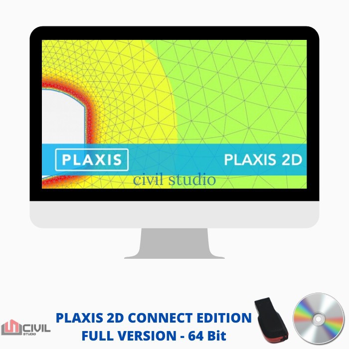 Jual PLAXIS 2D Connect Edition v20 x64 Full Version Lifetime (DVD ...