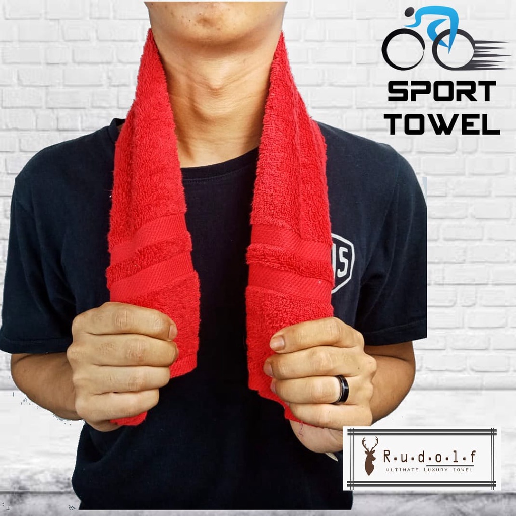 Jual Handuk Leher Olahraga Kecil Terry Palmer Premium 35x80cm - Biru ...