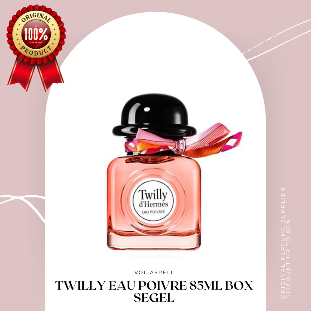 Jual TWILLY HMS EAU POIVREE 85ml FOR WOMEN BOX SEGEL ORIGINAL BY ...