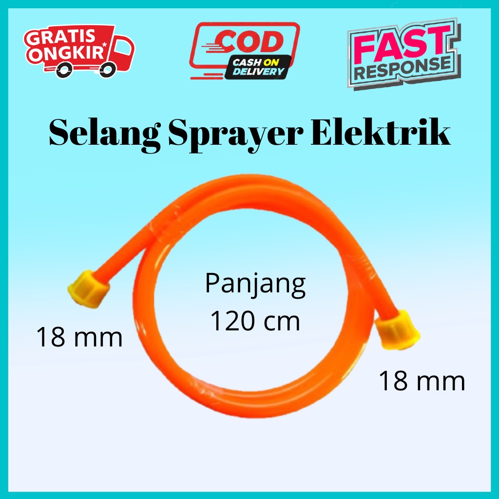 Jual SELANG SPRAYER GENDONG ELEKTRIK / SEMPROT HAMA / KNAPSACK | Shopee ...