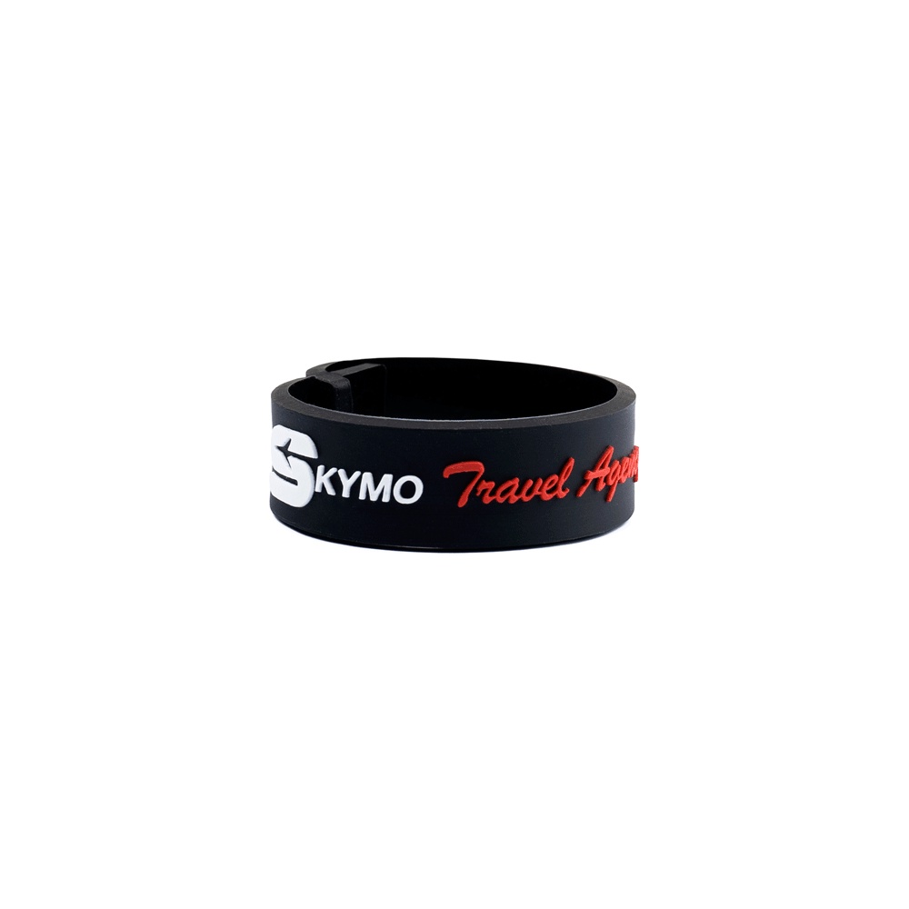 Jual Skymo Apparel Gelang Rubber Travel Black | Shopee Indonesia