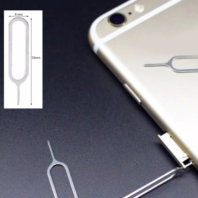 Jual [COD] Jarum Hp Sim Ejector Simcard Pin Sim Card Ejector Tusukan ...