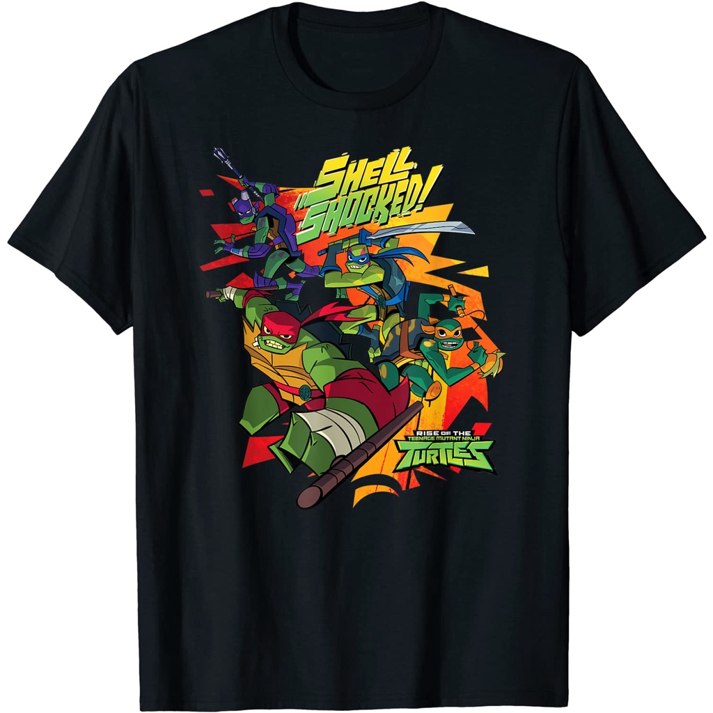 Jual Kaos Dewasa Rise of The Teenage Mutant Ninja Turtles Shell Shocked ...