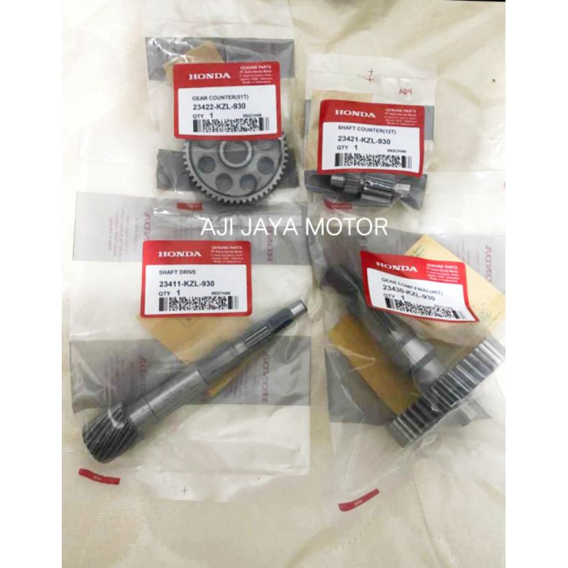 Jual Gigi rasio komplit original beat fi scoopy fi esp/beat pop/vario ...