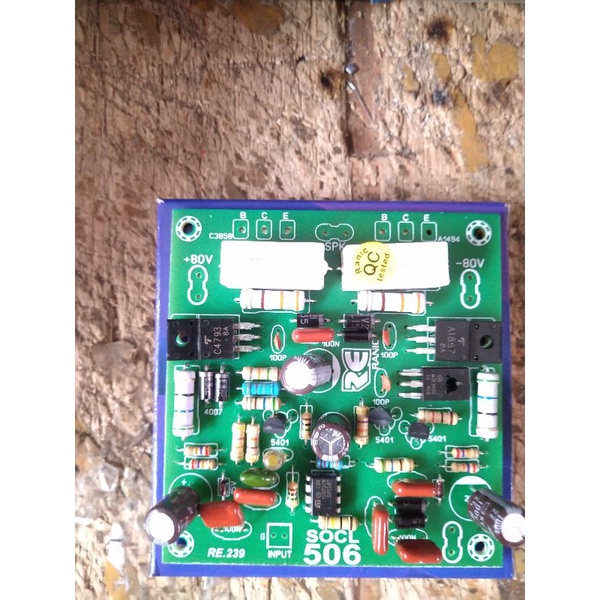 Jual Kit socl 506 super ocl 506 driver power amplifier ( 852 ) | Shopee ...