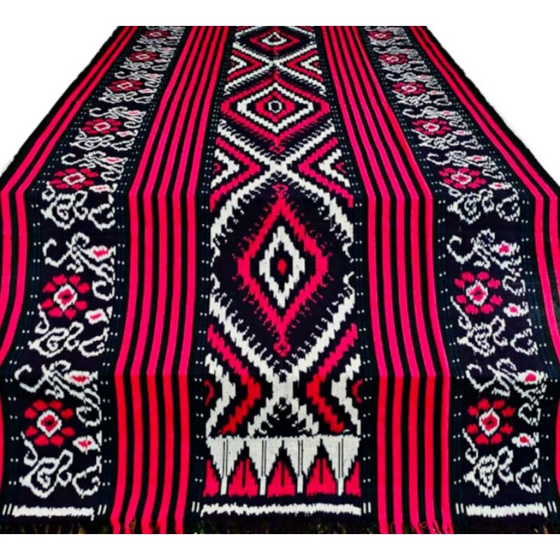 Jual KAIN TENUN BLANKET TROSO JEPARA SPESIAL MOTIF NUSANTARA (100%ATBM) | Shopee Indonesia