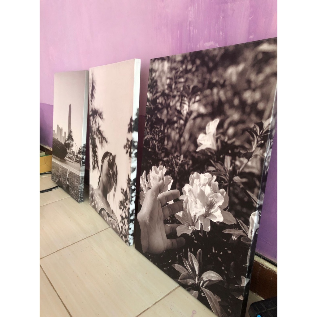 Jual (40X60) CETAK FOTO + FRAME 24R - KANVAS / CANVAS - MDF - PICTBOX ...