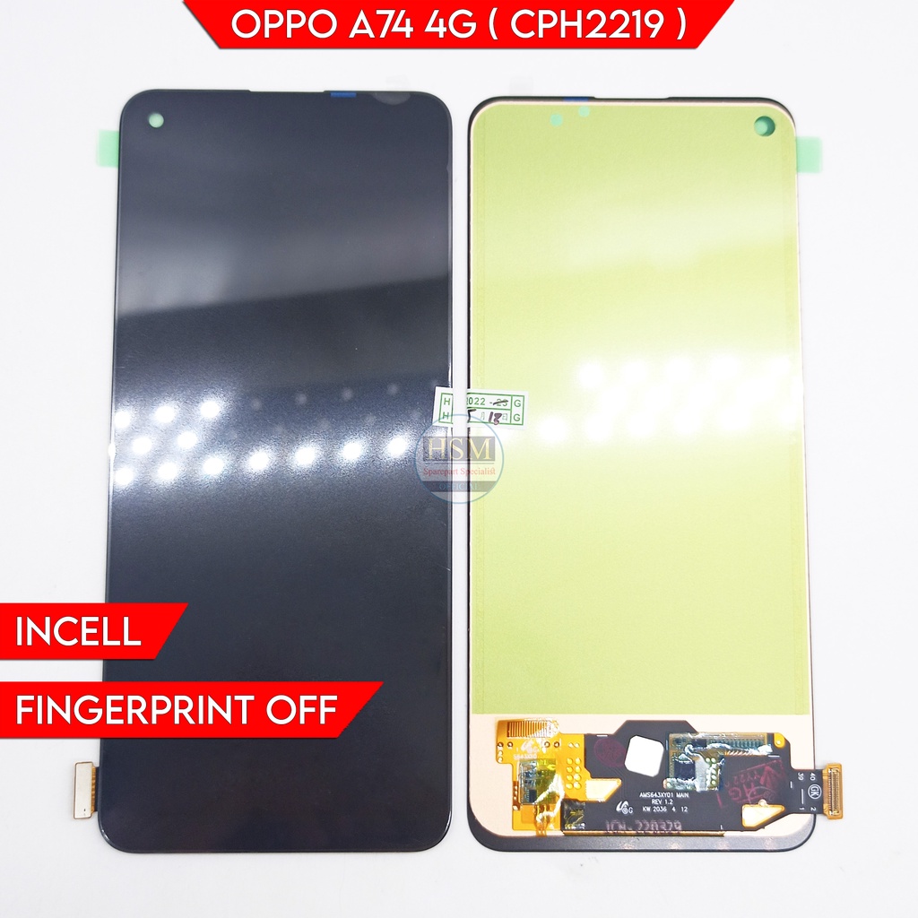 Jual LCD OPPO A74 4G/CPH2219 INCELL OLED 2 FULLSET TOUCHSCREEN ORI OEM ...