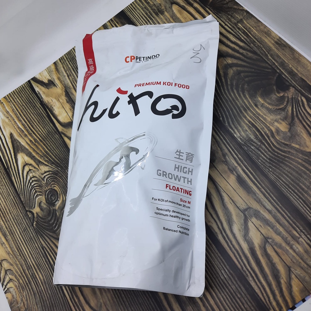 Jual HIRO HIGH GROWTH PREMIUM KOI FOOD PELET IKAN KOI PAKAN KOI SIZE M 1 KG | Shopee Indonesia