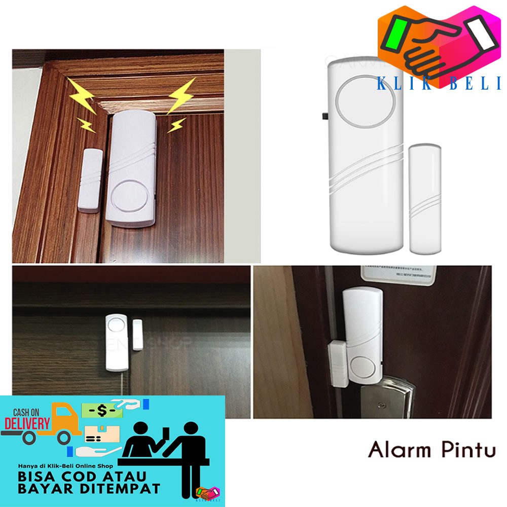 Jual Alarm Pintu Jendela JD-188 / Alarm Pintu Panjang Lemari Rumah ...