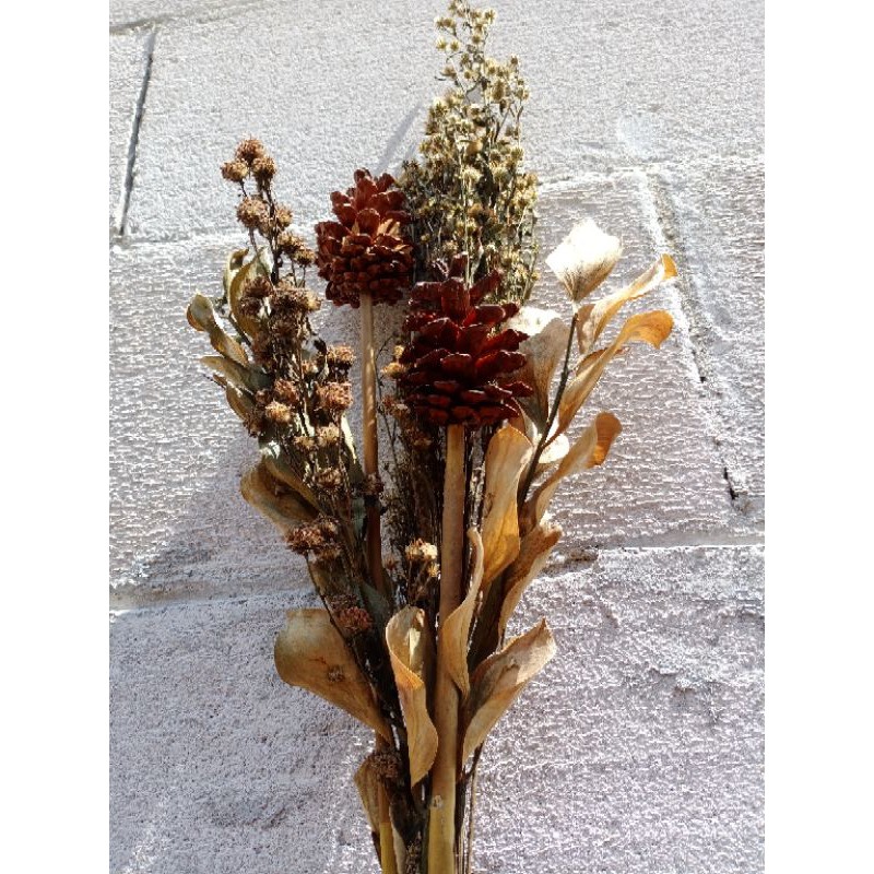 Jual Dried Flower | Buket Bunga Rustic | Daun Kering | Shopee Indonesia
