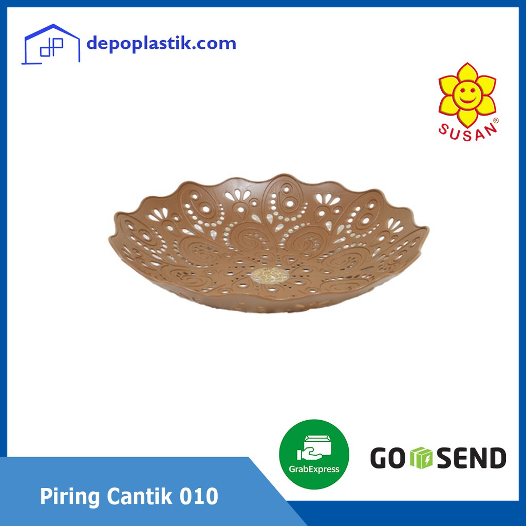 Jual Piring Pecel - Piring Saji - Piring Plastik - Piring Makan - Piring Cantik 010 - SUSAN ...