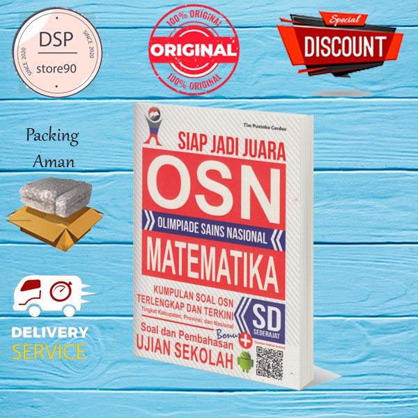 Jual SIAP JADI JUARA OSN (OLIMPIADE SAINS NASIONAL) MATEMATIKA SD SEDERAJAT | Shopee Indonesia