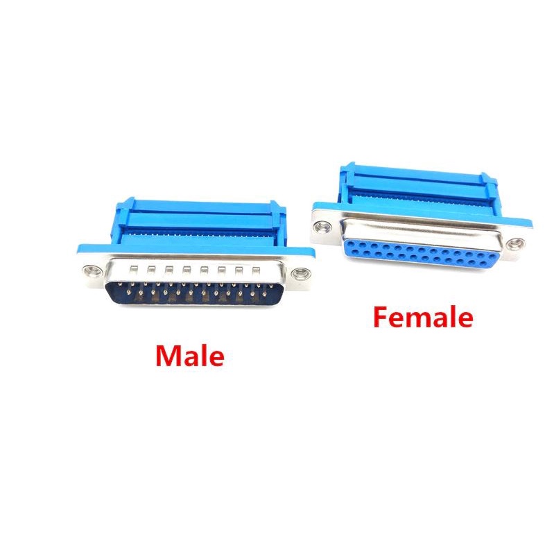 Jual DIDC25 D SUB DB25 25P 25 Pin IDC Connector Rs232 Serial Parallel ...