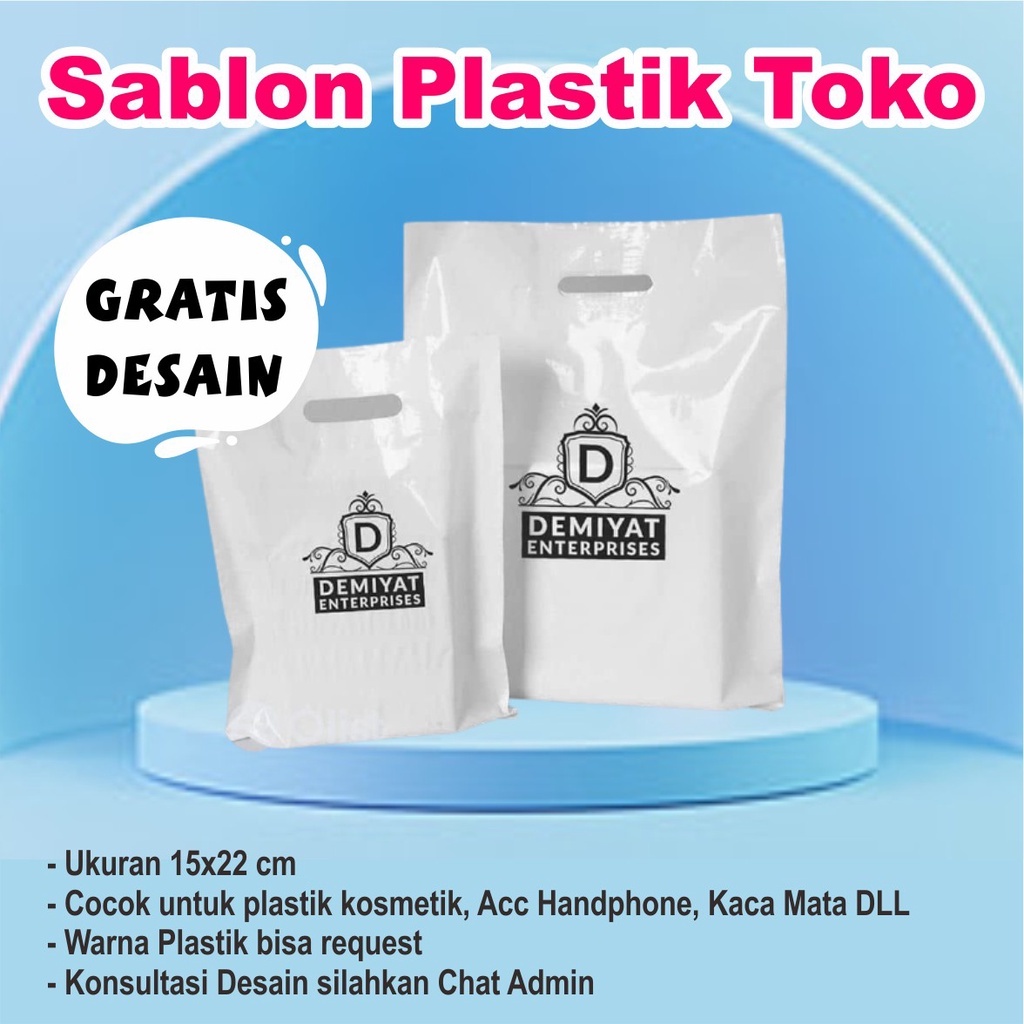 Jual PLASTIK PLONG HD ONLINESHOP SABLON | Shopee Indonesia