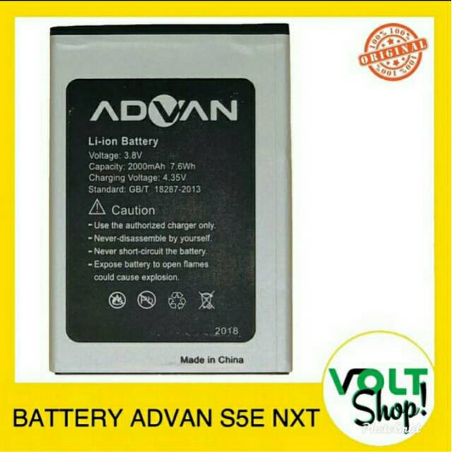 Jual Baterai Battery Advan S5E NXT Original OEM | Shopee Indonesia
