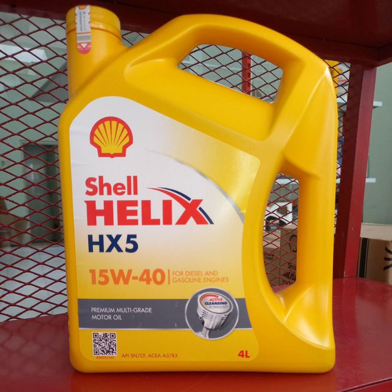 Jual Shell Helix HX5 15W-40 4L | Shopee Indonesia