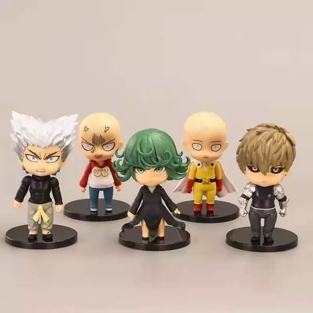 Jual action figure koleksi one punch man opm 8 saitama garou genos ...