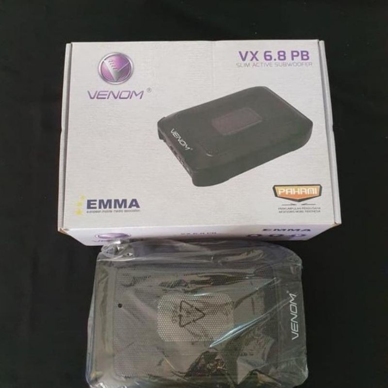 Jual subwoofer venom vx 6.8 pb subwoofer venom slim vx6.8 pb berkualitas | Shopee Indonesia