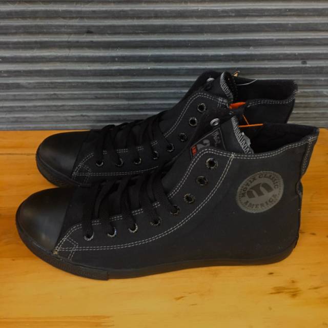 Jual Motix America Slim High - Black/Black | Shopee Indonesia