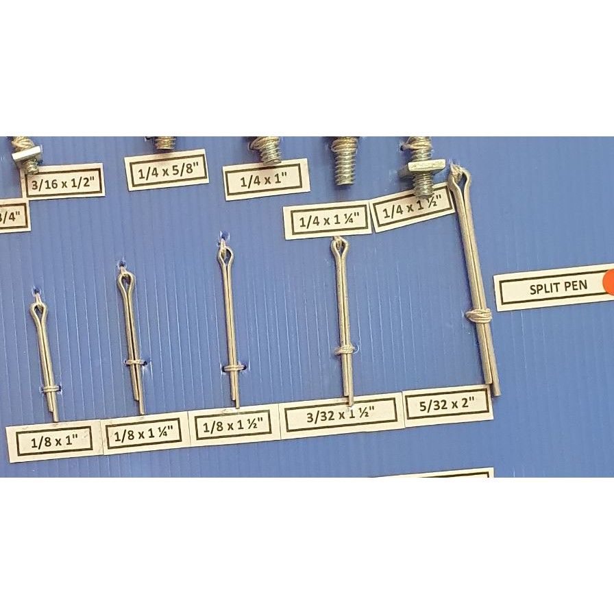 Jual Split Pen Cotter Pin 3/32 x 1 1/2 atau 5/32 x 2 (isi 5pcs ...