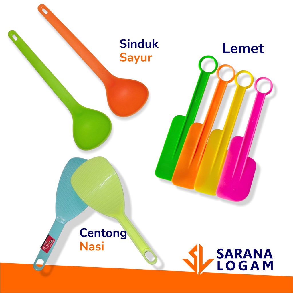 Jual Centong Sayur/Sinduk Nasi/Lemet Plastik | Shopee Indonesia