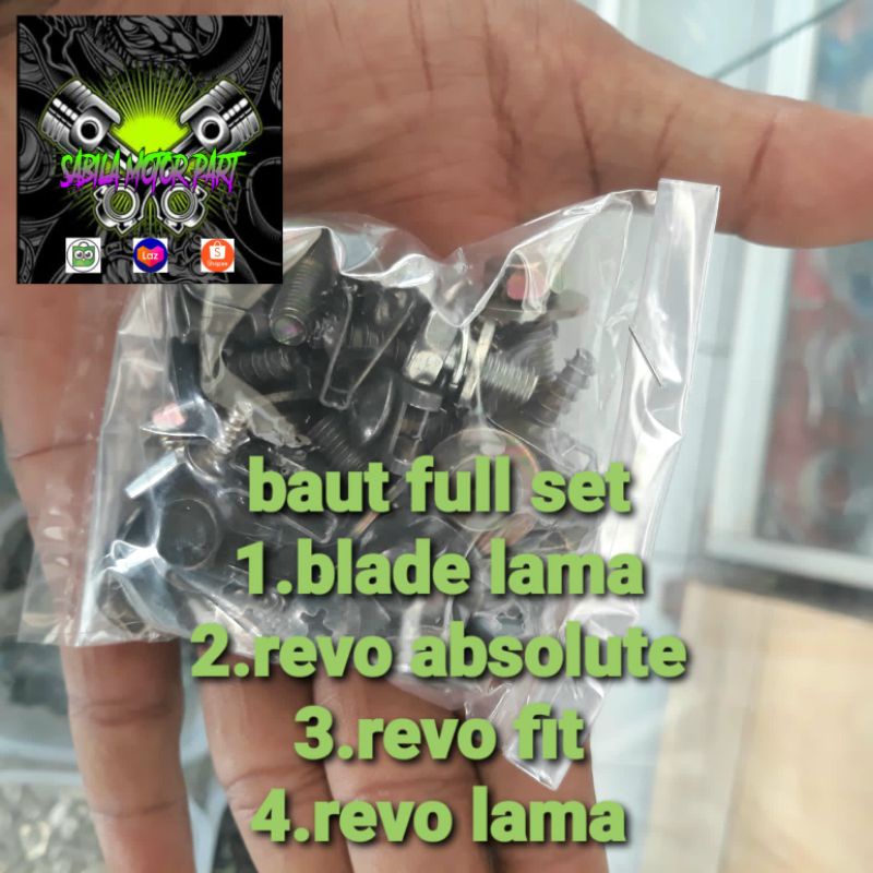 Jual baud baut full set honda blade lama revo absolut revo fit revo ...
