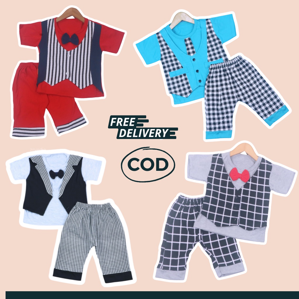 Jual Setelan Rompi Baby Colin uk 3-18 Bulan / Export Class Set Baju ...