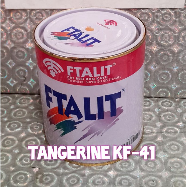 Jual Ftalit Tangerine Kf 141 Cat Minyak Besi Dan Kayu Sintetic Paint ...