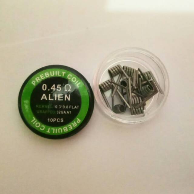 Jual AUTHENTIC 10 PCS ALIEN CLAPTON COIL | Shopee Indonesia