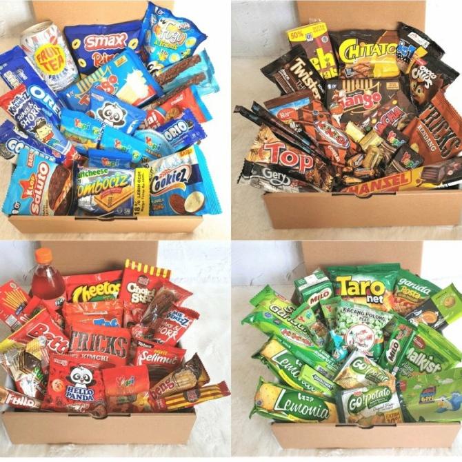 Jual Hampers Snack box/ Gift box/ Hadiah anniversary kado ulang tahun ...