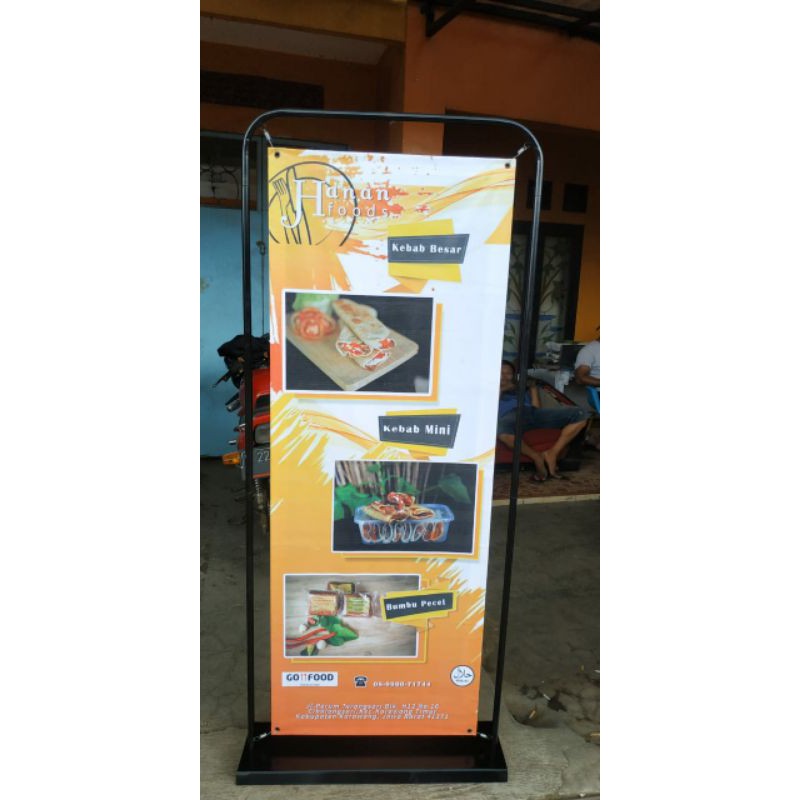 Jual Tiang Rangka Standing Stand Stan Door frame Doorframe Banner Bener ...