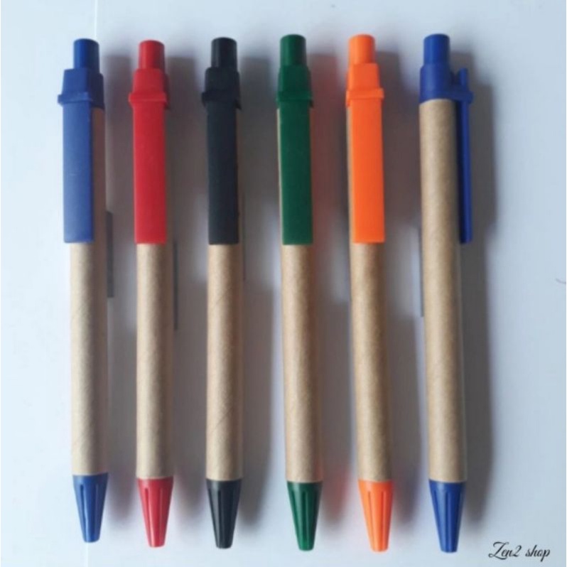 Jual Pulpen Plasrik Kertas/Ballpoint Plastik Souvenir / Pulpen Promosi ...