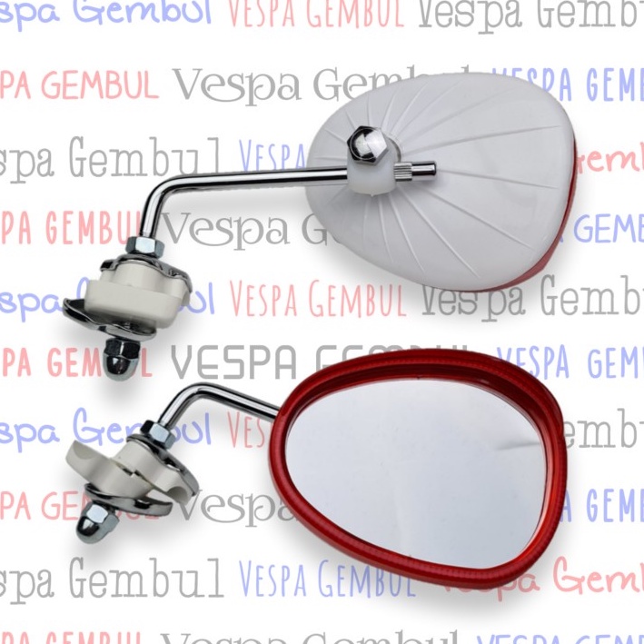 Jual spion jepit vespa bumm kanan merah original germany | Shopee Indonesia