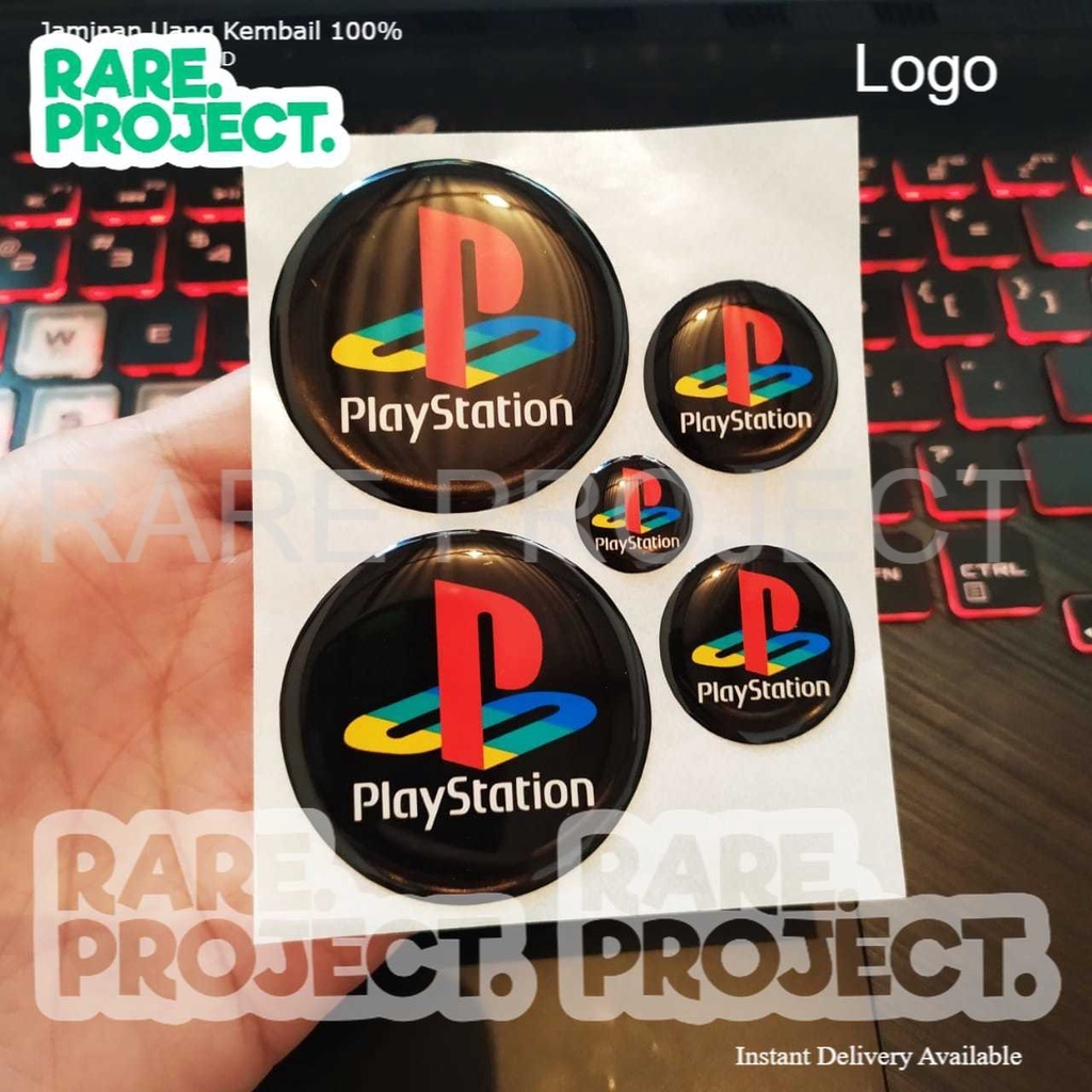 Jual LOGO PLAYSTATION EMBLEM NMAX DAN AEROX STICKER NMAX STICKER 1 SET ...