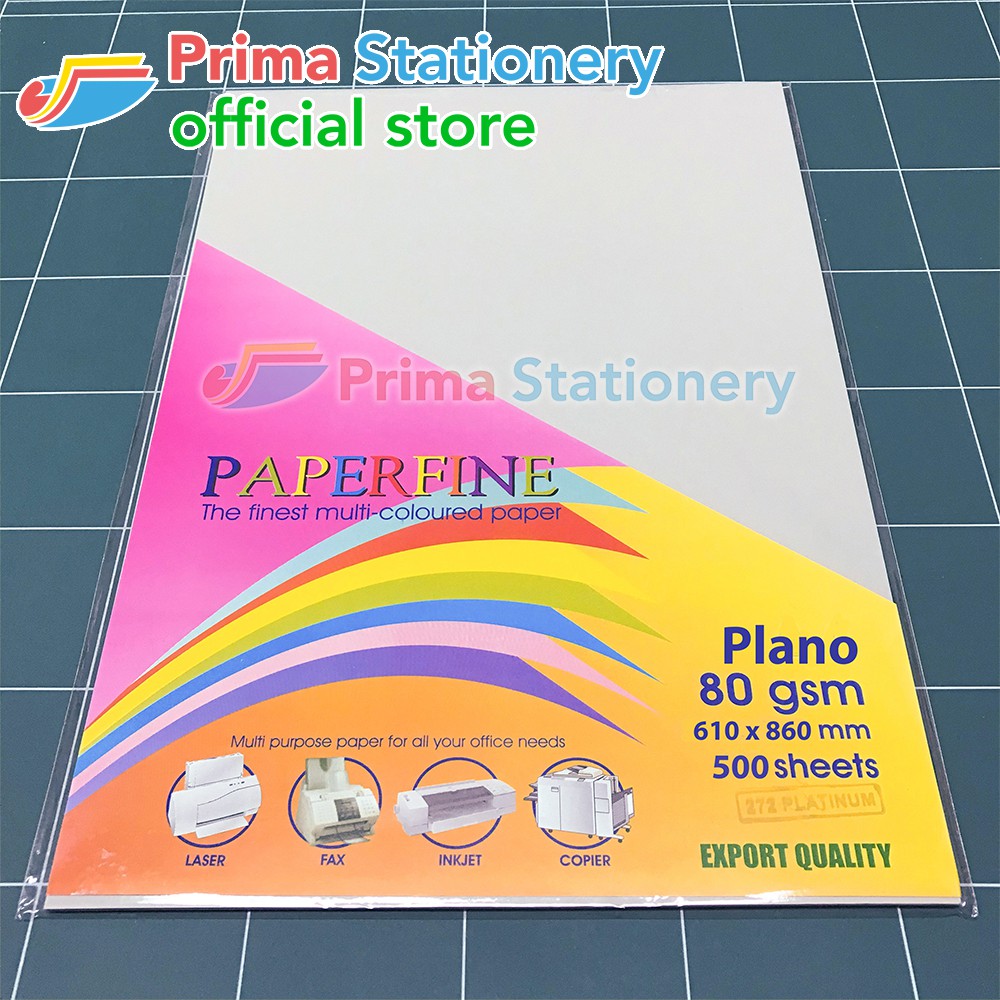 Jual Kertas HVS Warna Paperfine Plano Isi 500 Lembar Warna Tua | Shopee ...