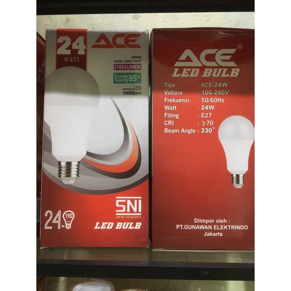 Jual Lampu Led Ace 24 Watt Shopee Indonesia