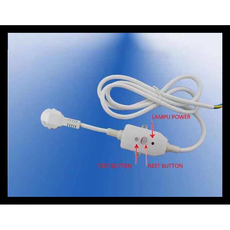 Jual Kabel Elcb Cable & Plug Water Heater Wasser Ariston Pengaman Arus ...