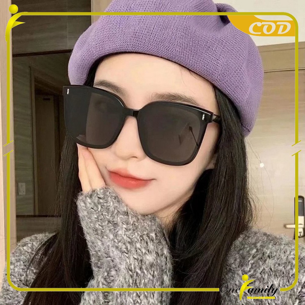 Jual ONE-C653 C661 Kacamata Hitam Wanita Pria Korean Style Fashion Sunglasses / Kaca Mata ...