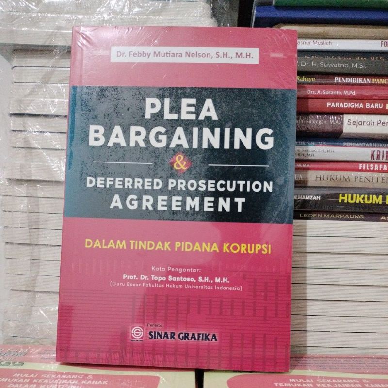 Jual Plea Barganing dan Deferred Prosecution Agreement dalam Tidak ...